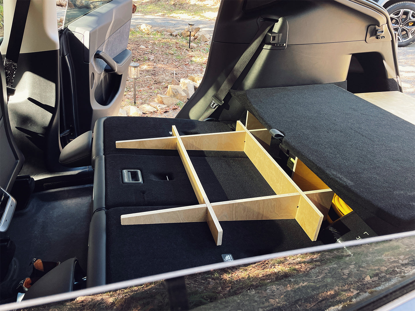Fruble Camper Kit Lite for Tesla Model Y – Thunderbolt Adventure Supply